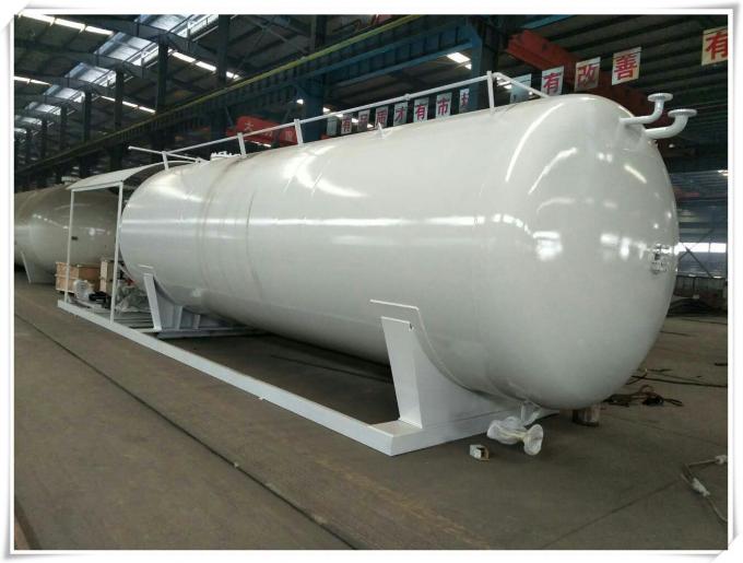 LPG Skid Propane Fueling Stations , Carbon Steel Q345R Lpg Service ...