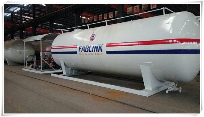 LPG Skid Propane Fueling Stations , Carbon Steel Q345R Lpg Service ...