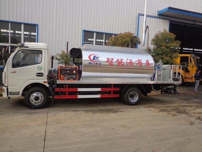 Emulsified Asphalt Sprayer Chemical Tank Trailer 6 Ton 120hp Automatic ...