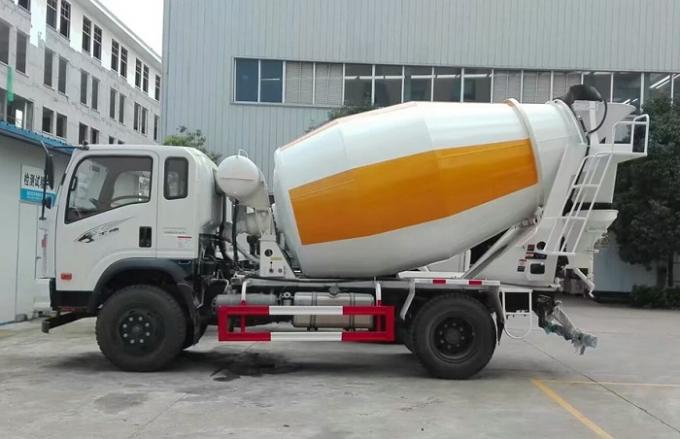 Sinotruk 6cbm Concrete Transit Mixer Truck Construction Concrete ...