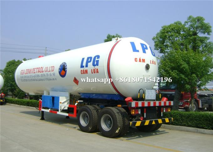 Large Capacity LPG Transport Truck Semi Trailer Propane Bridger Truck
