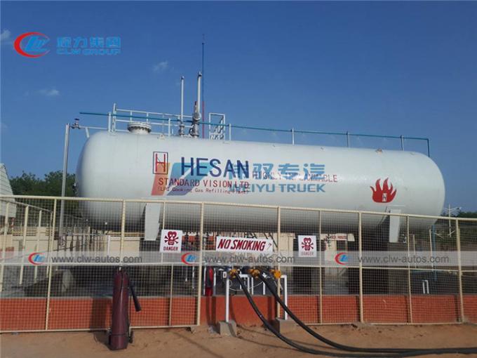60CBM LPG Gas Storage Tank Liquid Propane Ammonia Butane Gas Bullet Tank