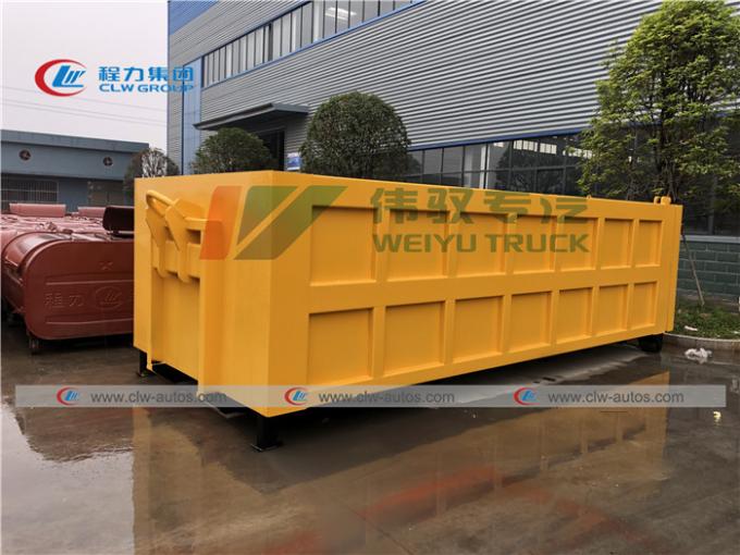 20m3 Hook Lift Bin Truck With Roll Off Open Top Container