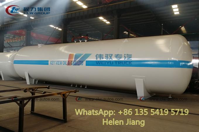 40MT 80M3 LPG Gas Storage Tank With Rochester Level Gauge