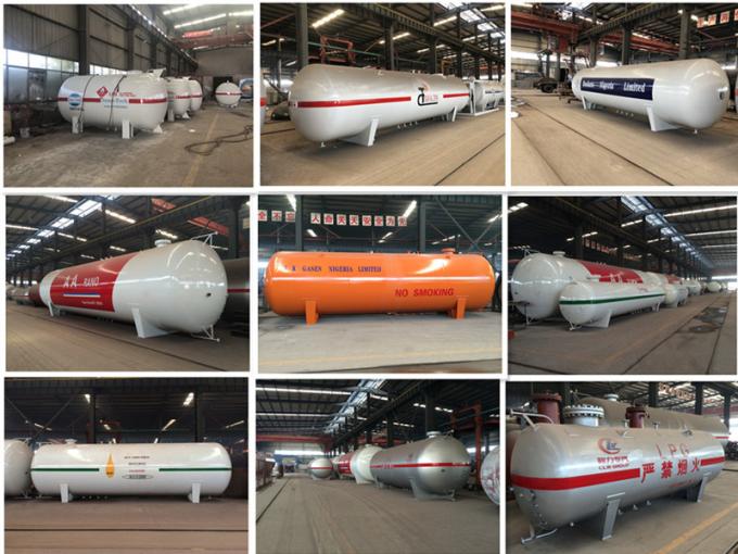 40MT 80M3 LPG Gas Storage Tank With Rochester Level Gauge