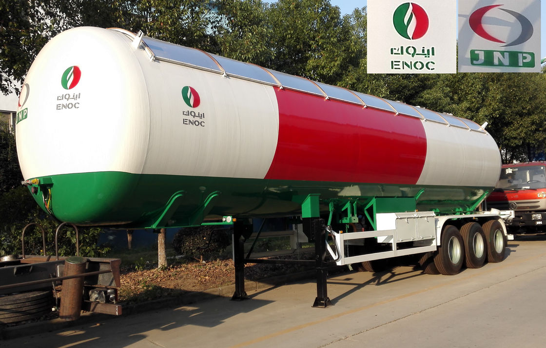56000 Liters Transport LPG Gas Tanker Truck 25T Large Scale Crude Oil ...