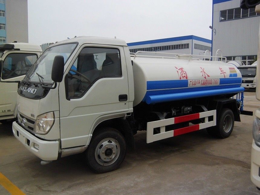 Foton Forland Mini Water Tanker Truck , 3 Ton 3000 Liter Commercial ...