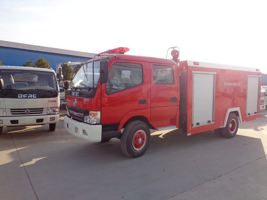 Small Fire Engine Rescue Fire Brigade Truck 3 Ton For Fire Fighting ...