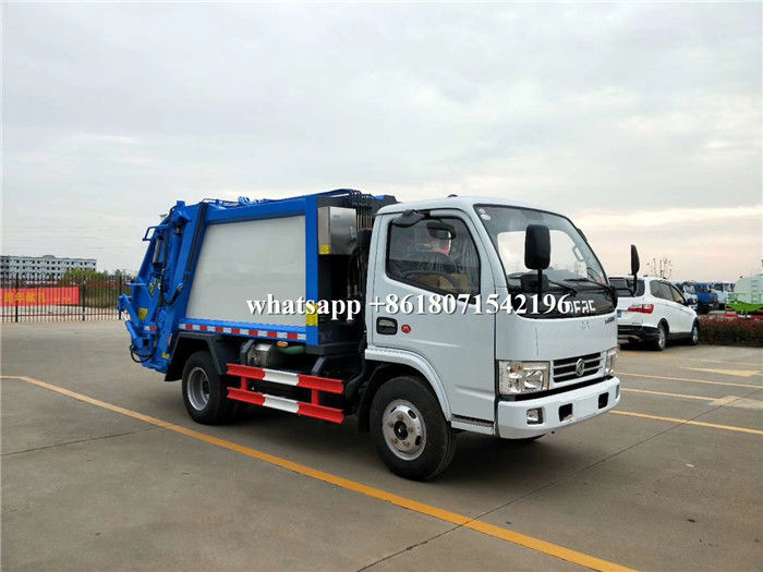 Rear Loader Garbage Compactor Truck For Efficient Refuse Collection And ...