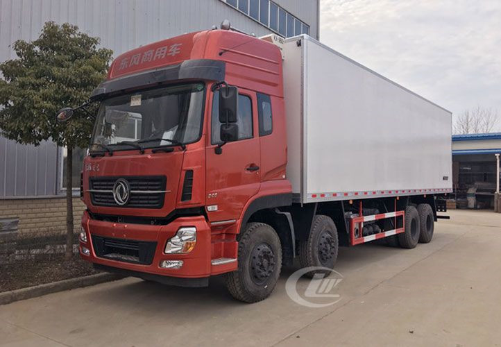 Dongfeng Commercial Refrigerated Box Truck 12 Wheel 245hp 20 Ton -18 ...